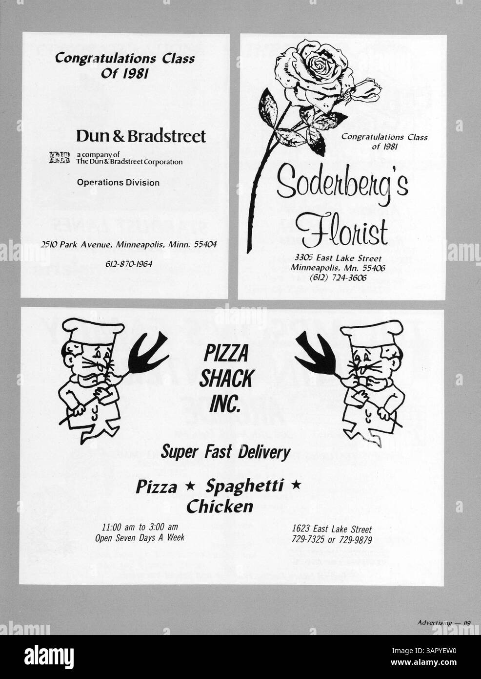 This 1981 South High Yearbook documents the 1980-1981 school year ...