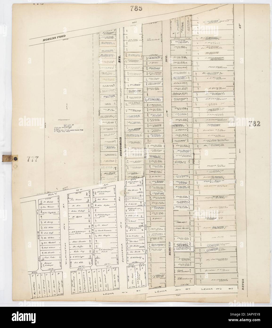 This map from the Atlas of the City of St. Louis (Volume 2) provides a ...