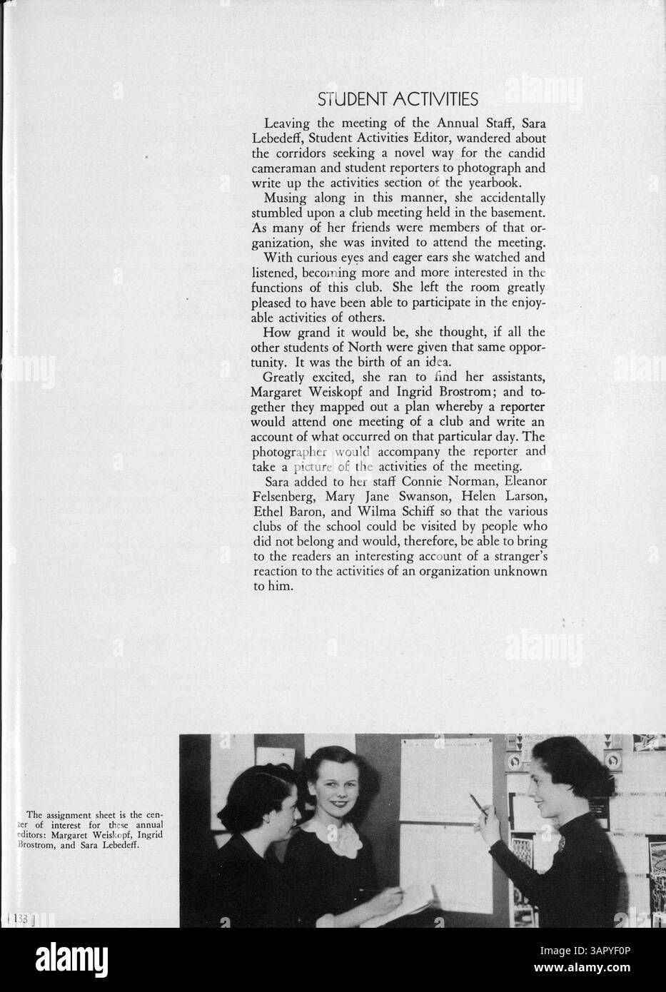North High's 1937 yearbook, Polaris, showcases student life, faculty ...