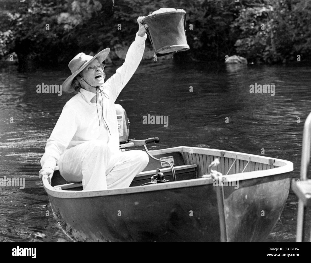 Jane fonda with her father henry fonda Black and White Stock Photos ...