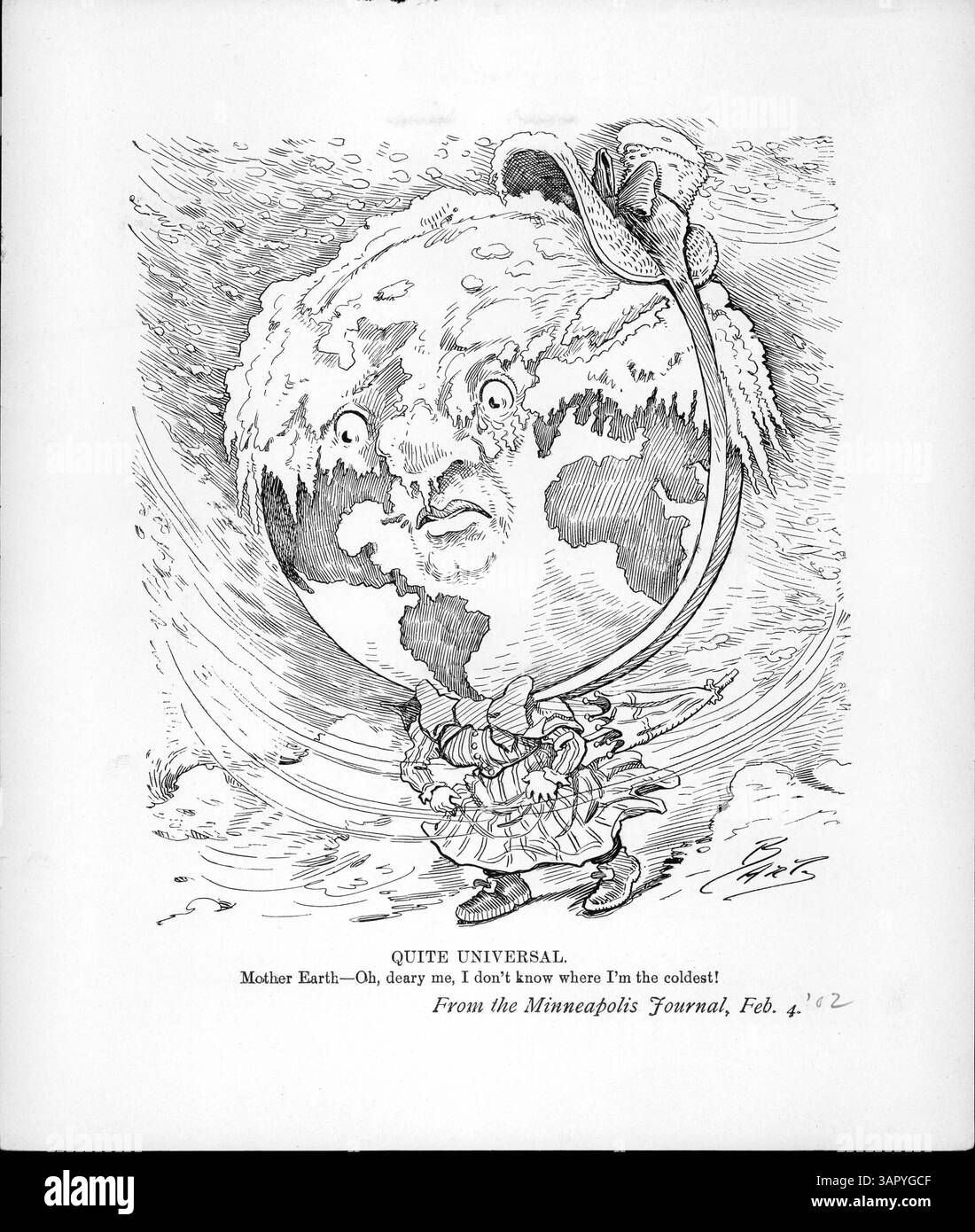 Quite Universal features Mother Earth lamenting her cold state during ...