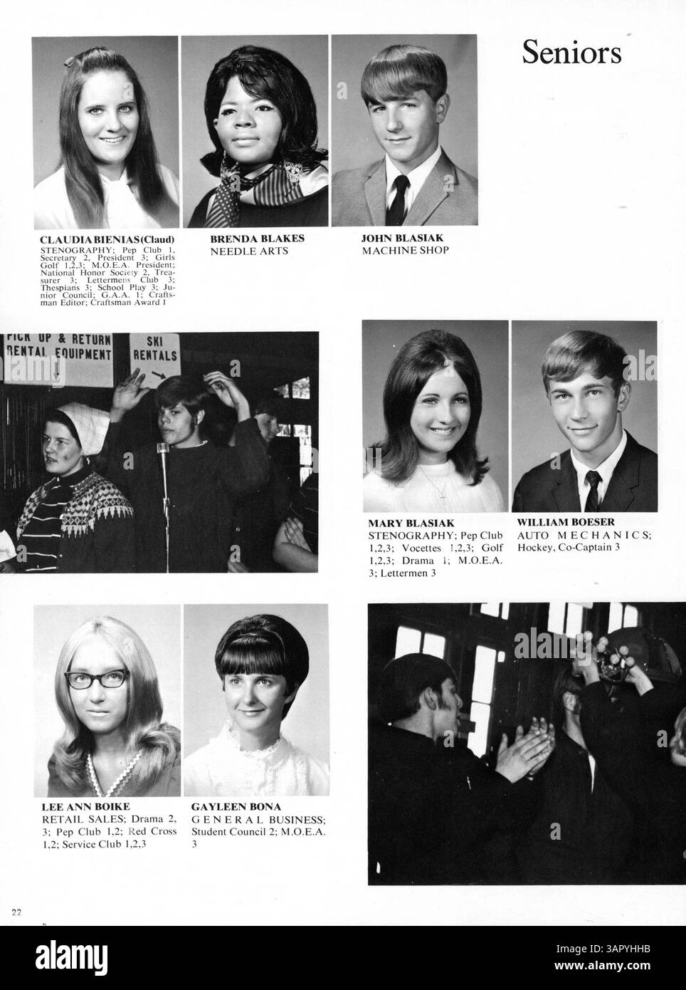 This 1970 'Tradewind' vocational yearbook showcases the students ...