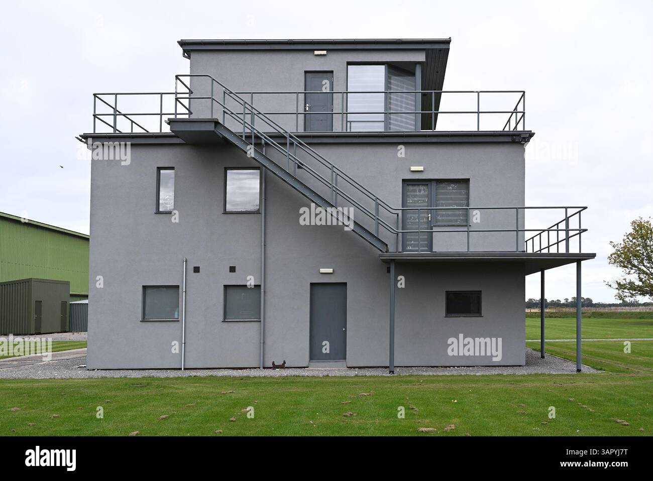former RAF Acaster Malbis watch office. ww2 military airfield control ...