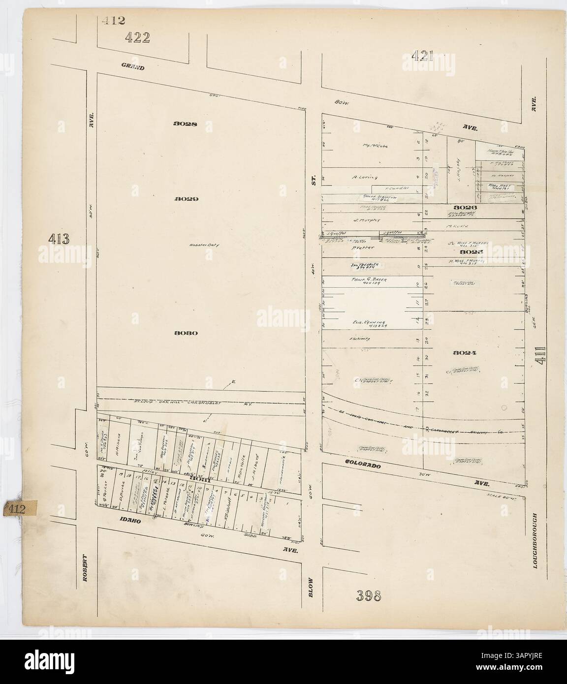 This fourth volume of the Atlas of St. Louis contains maps and property ...
