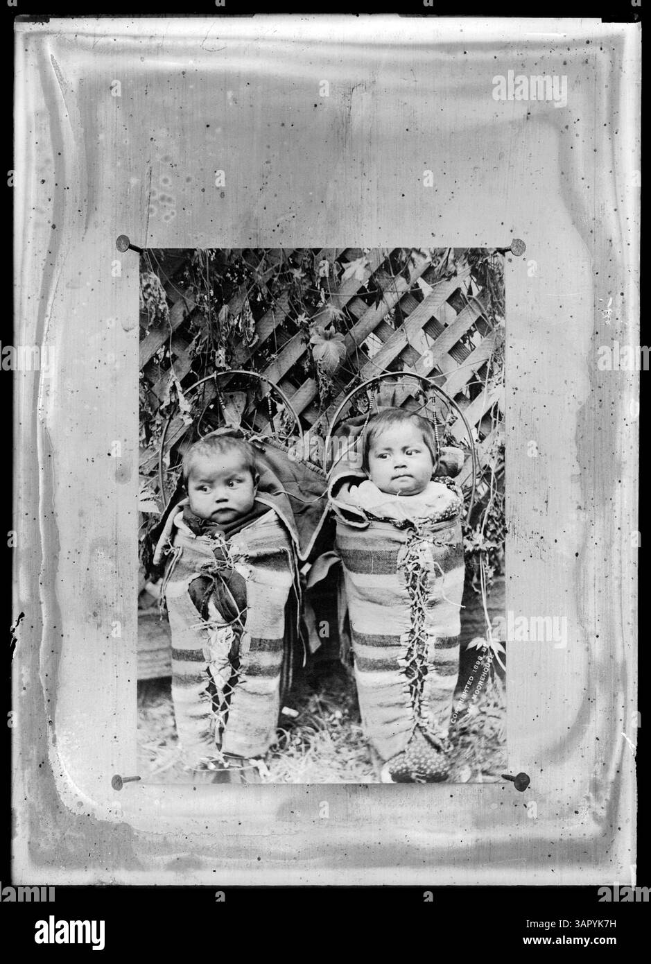 This photograph features the Cayuse twins, showcasing their connection ...