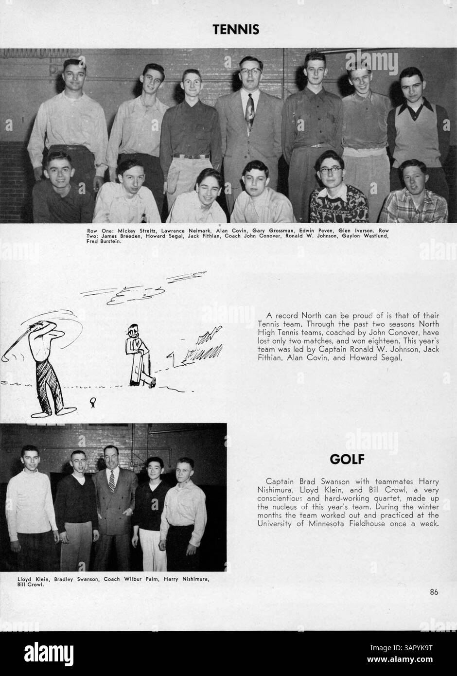 The 1952 North High yearbook captures the school year’s students, clubs ...