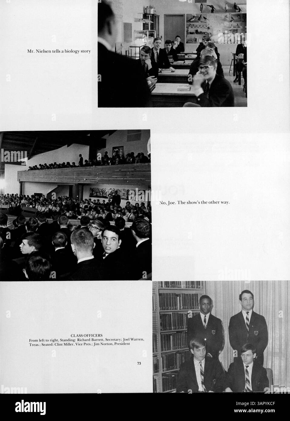 The 1966 Breck Yearbook, 'Mustang,' chronicles the student body ...
