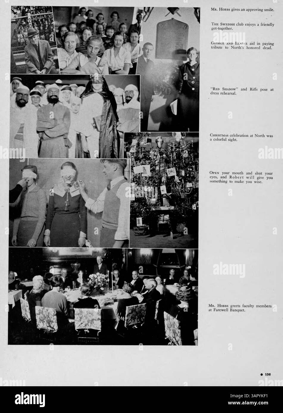 The 1935 North High Yearbook, 'Polaris', documents the 1934-1935 school ...