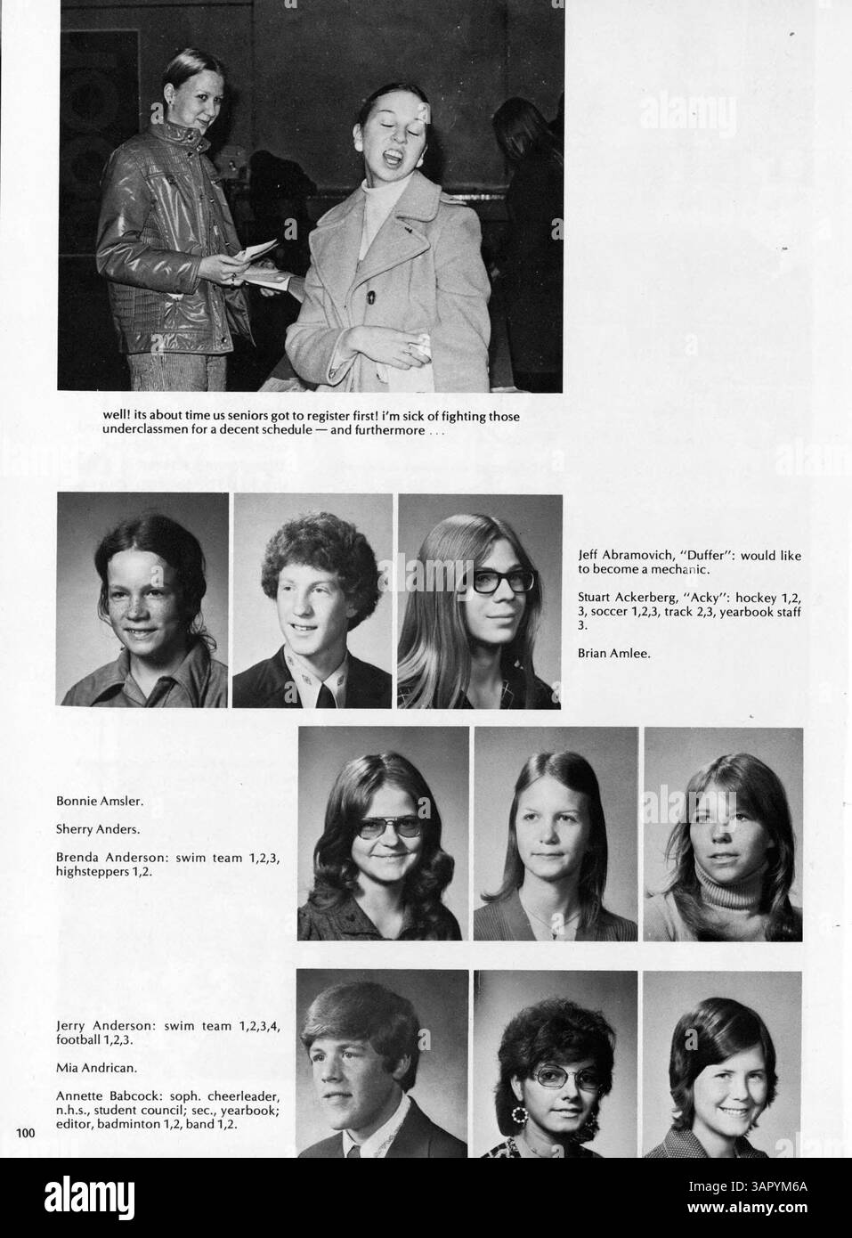 The 1975 'Hesperian' yearbook from West High School captures the ...