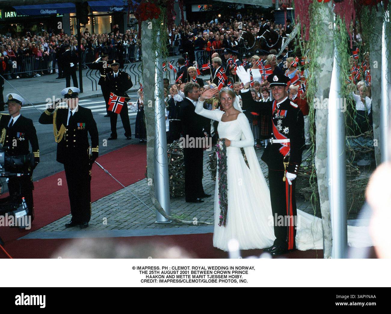 Wedding prince haakon 2001 hi-res stock photography and images - Alamy
