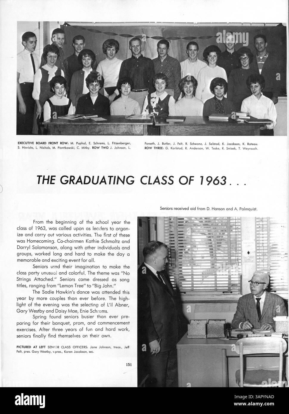 This 1963 Roosevelt Yearbook, 63 Sagamore, chronicles the key events ...