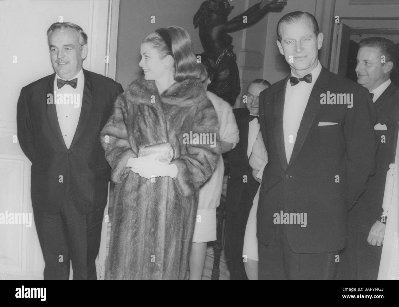 Grace kelly prince philip hi-res stock photography and images - Alamy