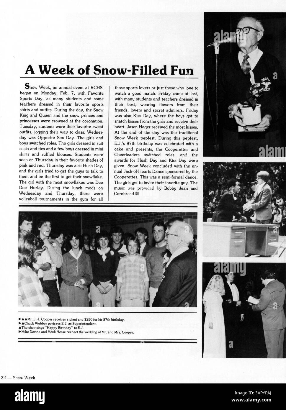 This yearbook from Cooper High School in Robbinsdale captures the 1982 ...