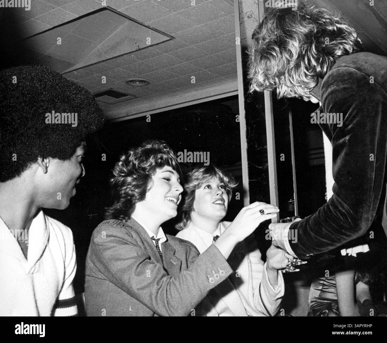 Tatum o'neal and melanie griffith Black and White Stock Photos & Images ...