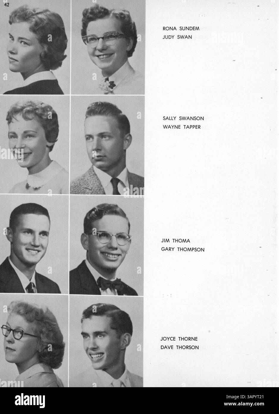 This 1958 edition of the Bear yearbook from Bloomington High School ...