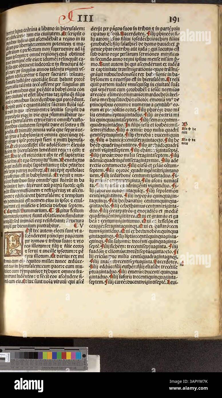 This edition of the Bible includes concordances between the Old and New ...