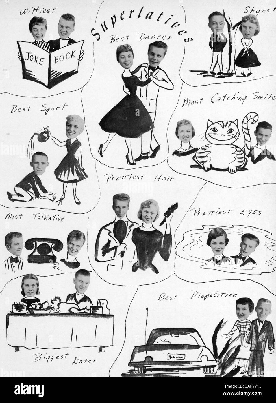 The 1957 Aurean yearbook from Richfield High School highlights the ...