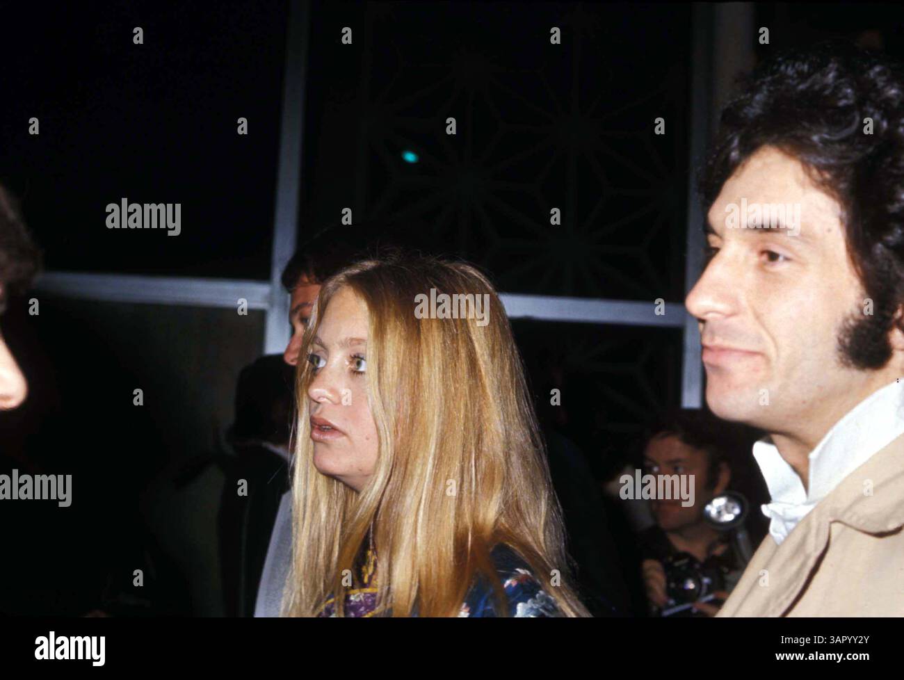 Jan. 1, 2011 - G0594.1976.GOLDIE HAWN AND BILL HUDSON.PHOT BY CUTLER ...