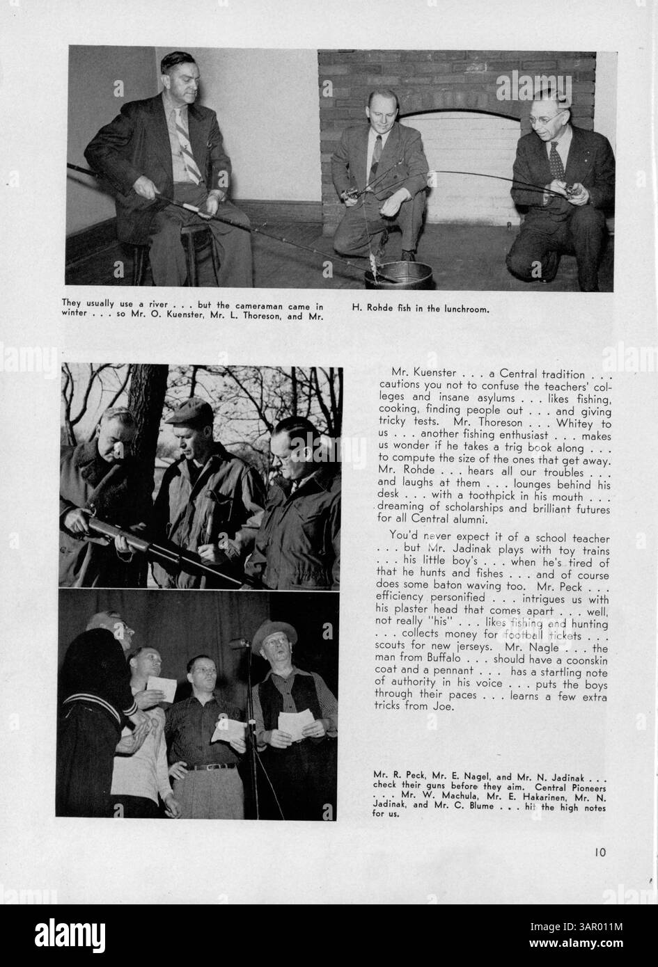 The 1947 Centralian yearbook from Central High School highlights ...