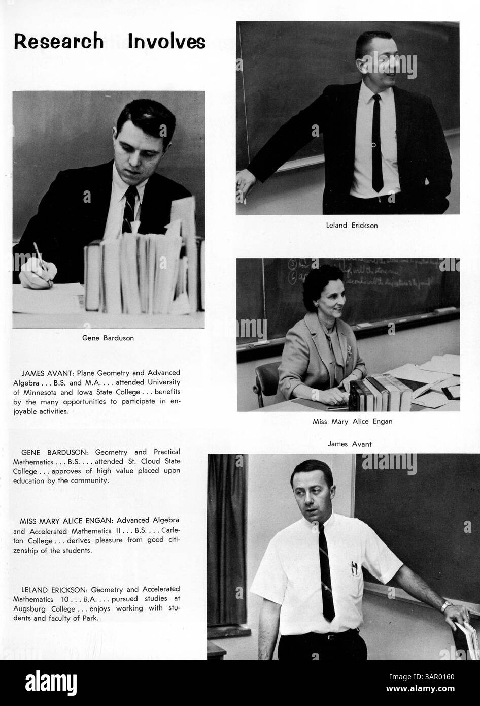 This 1965 yearbook from St. Louis Park High School documents student ...