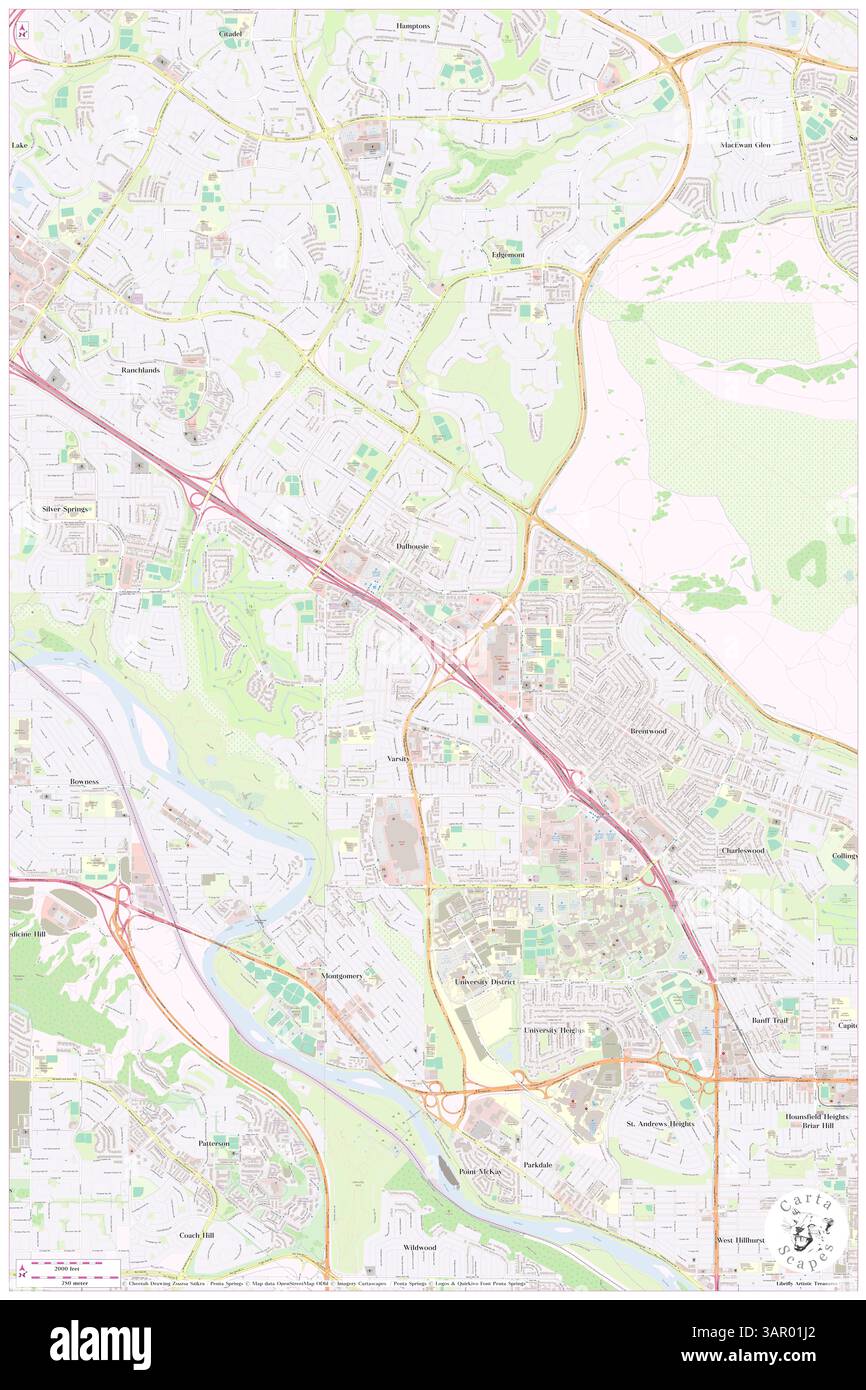 Inn on Crowchild, , CA, Canada, Alberta, N 51 5' 56'', S 114 9' 5 ...