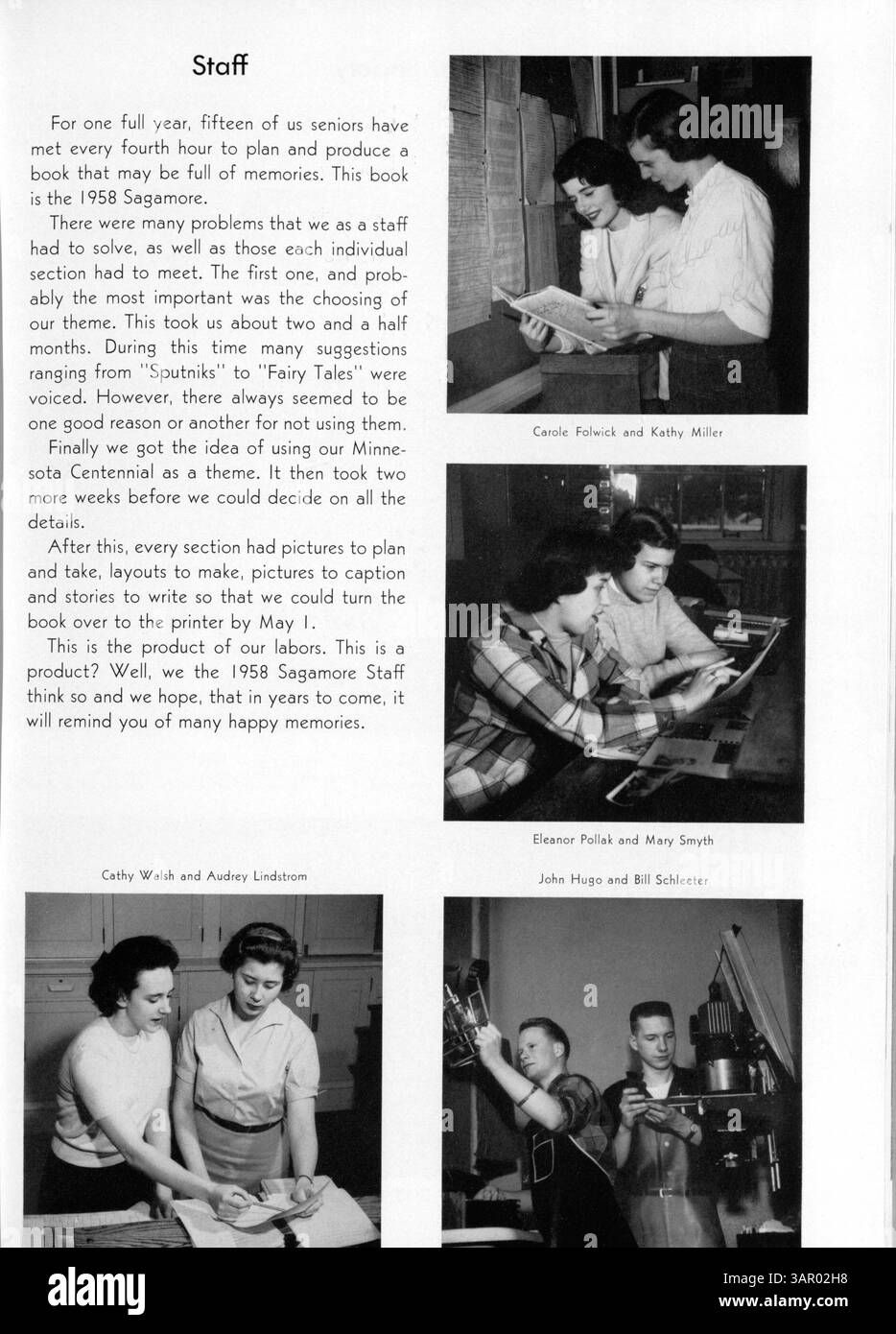 This high school yearbook documents the students, teachers, clubs, athletics, and events of the ...