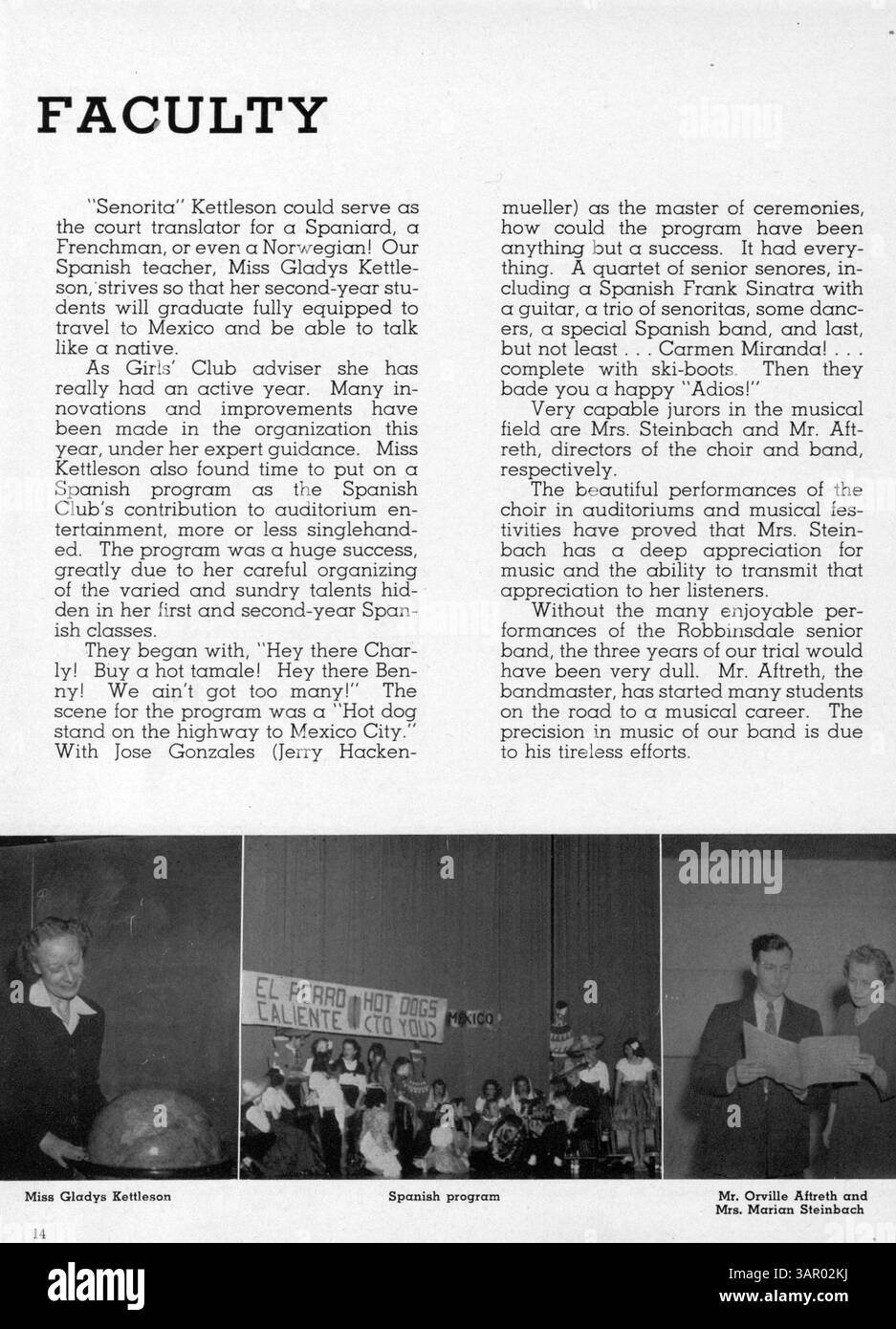 The 1946 Robbinsdale High School Yearbook, 'The 1946 Robin,' documents ...
