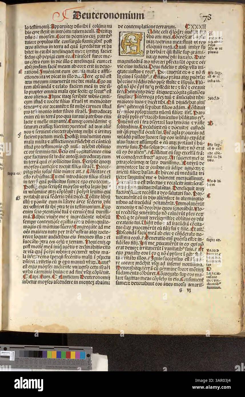 This critical edition of the Bible includes concordances for both the ...