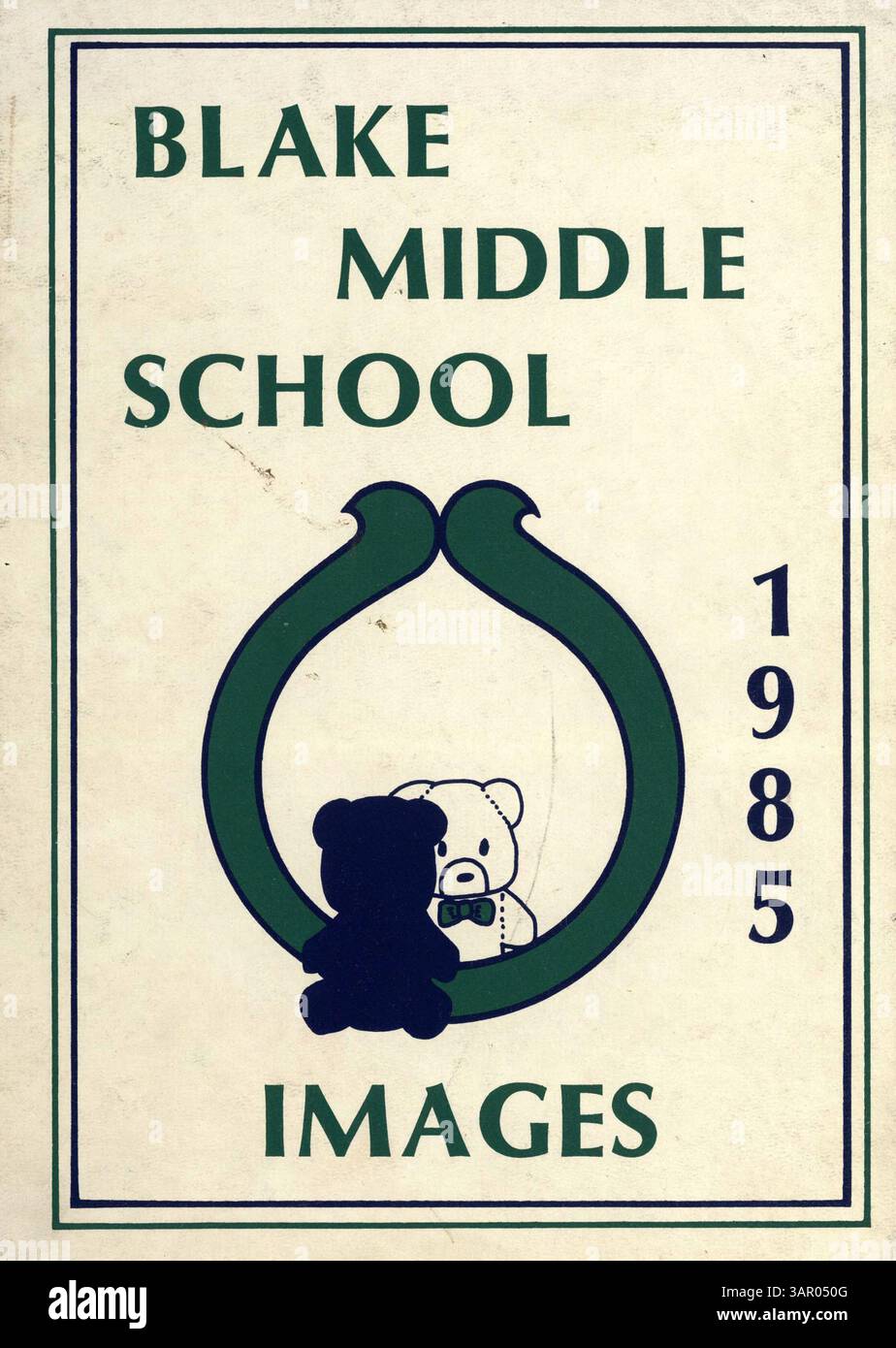 The 1985 Blake Middle School Yearbook documents the students, teachers ...