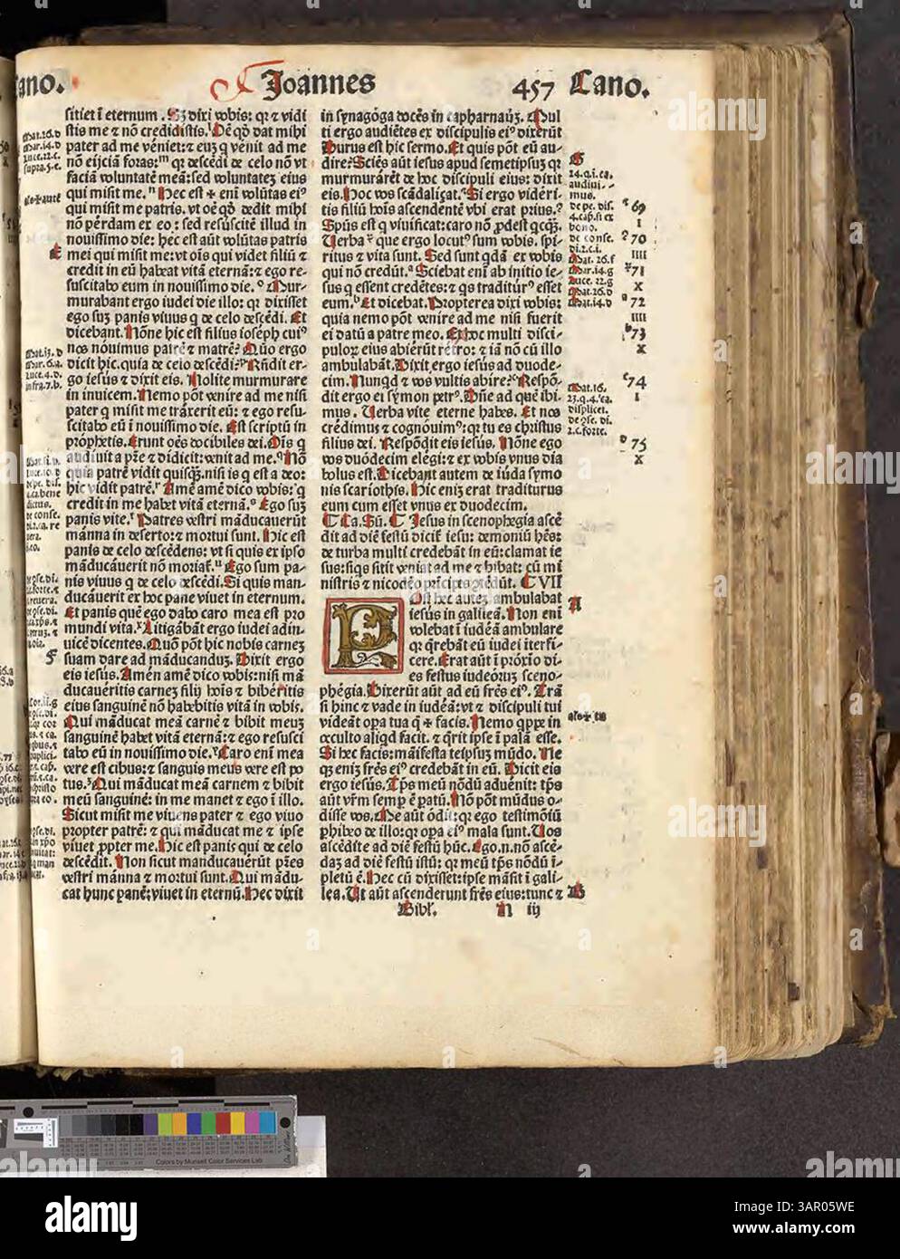 This scholarly edition of the Bible features concordances for both the ...
