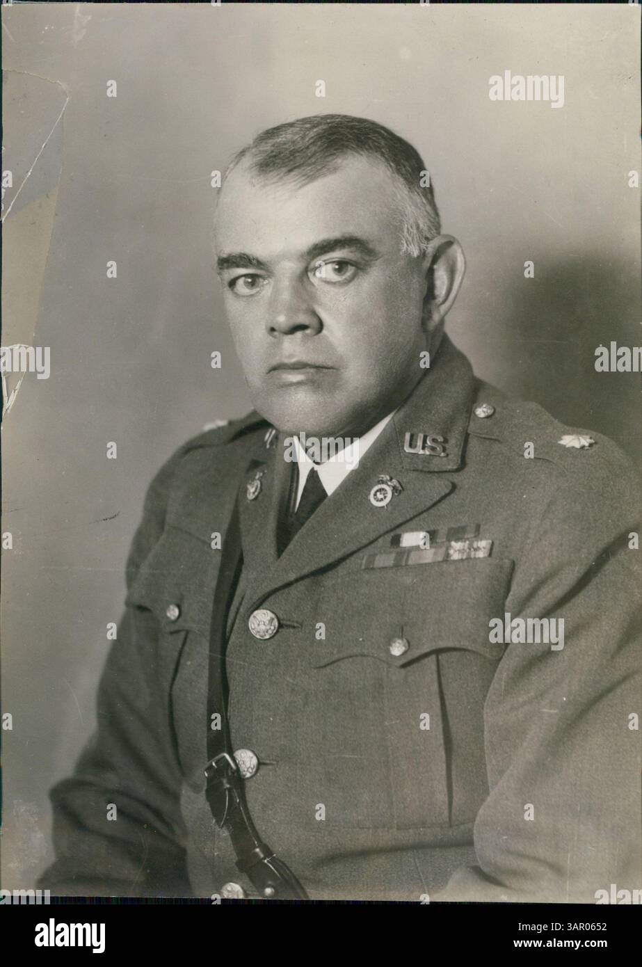 Lieutenant Colonel Alden M. Graham, serving as the post quartermaster ...
