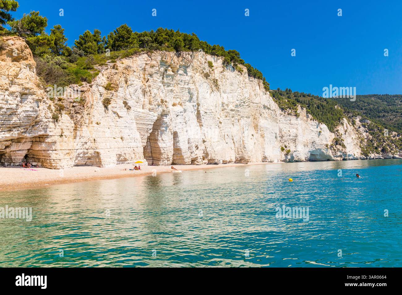 The Vignanotica beach, in Apulia region, north Italy Stock Photo - Alamy