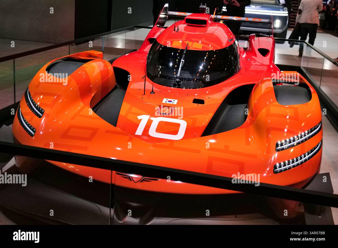 New York, USA. New York, New York, USA. 16th Apr, 2025. Genesis Magma ...