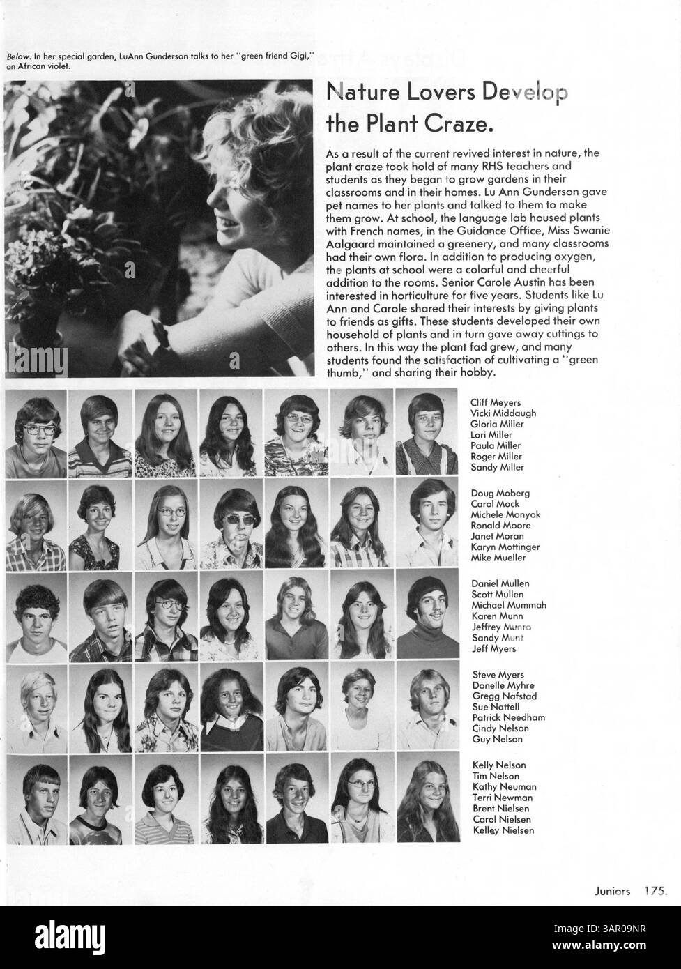 The Robbinsdale High School 'Robin '76' yearbook highlights key aspects ...