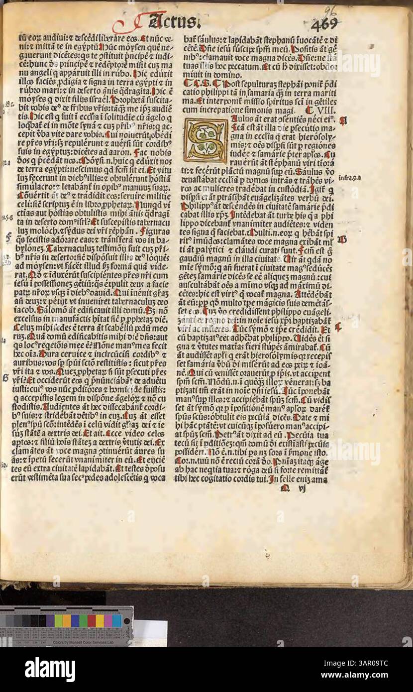 This Bible edition, housed at the University of Oregon Libraries ...