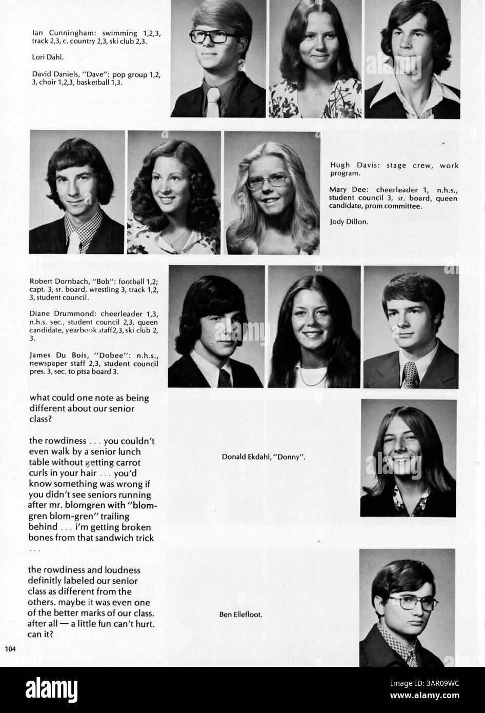 The 1975 'Hesperian' yearbook from West High School captures the school ...