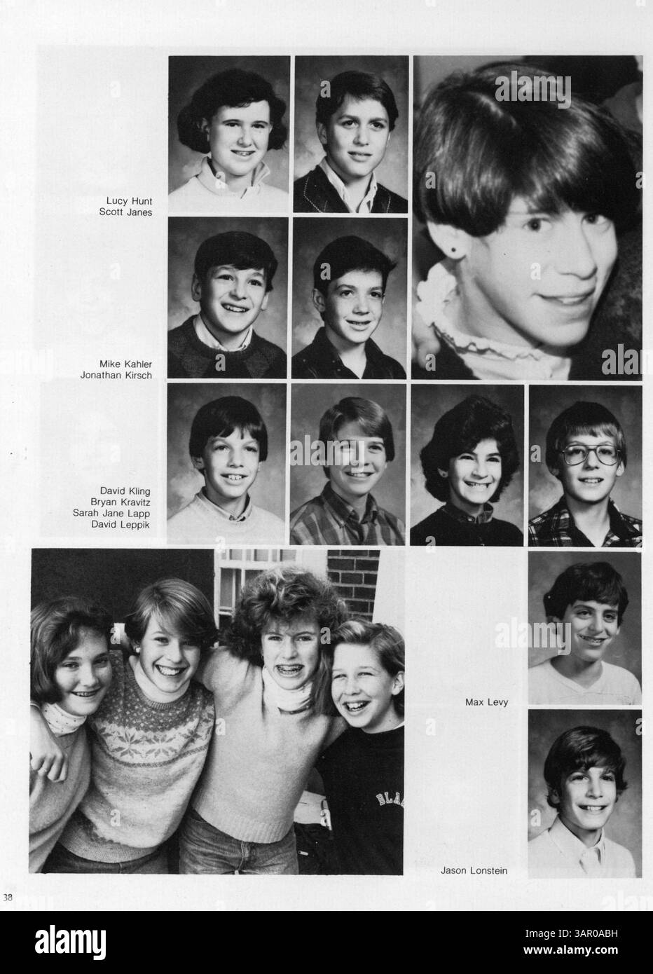 The Blake Middle School Yearbook 1985 captures key moments, including ...