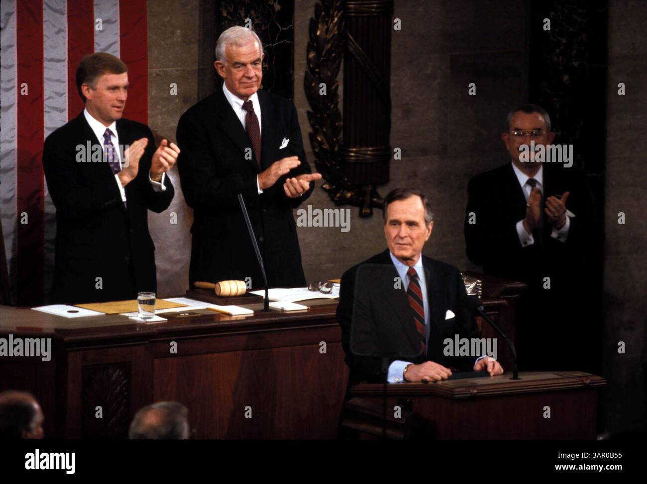 Bush quayle state of the union hi-res stock photography and images - Alamy