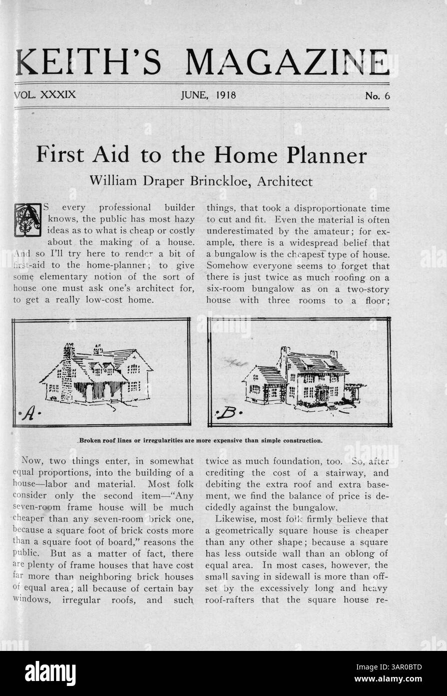 Keith's Magazine, published monthly in 1918 by architect Max L. Keith ...