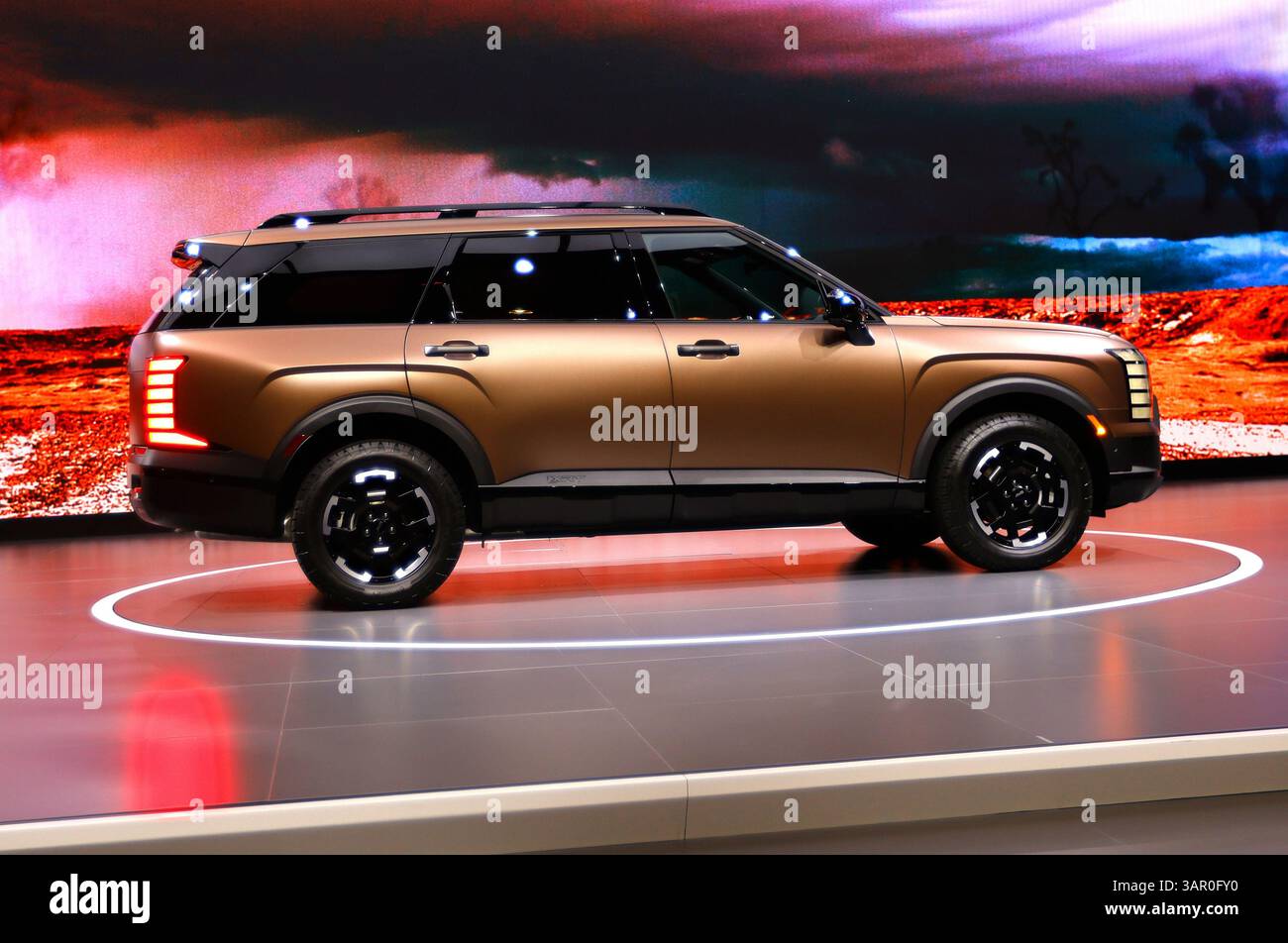 New York, United States. 16th Apr, 2025. The new 2025 XRT Pro Palisade ...