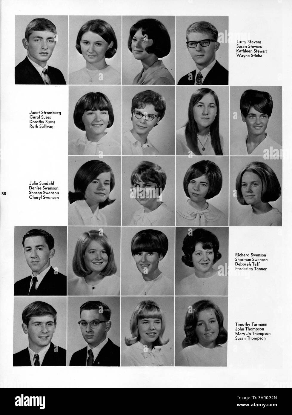 This 1966 high school yearbook from Roosevelt High School showcases ...