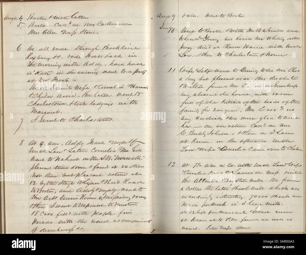 Seth A. Ranlett’s diary, covering 1850-1885, offers a window into St ...