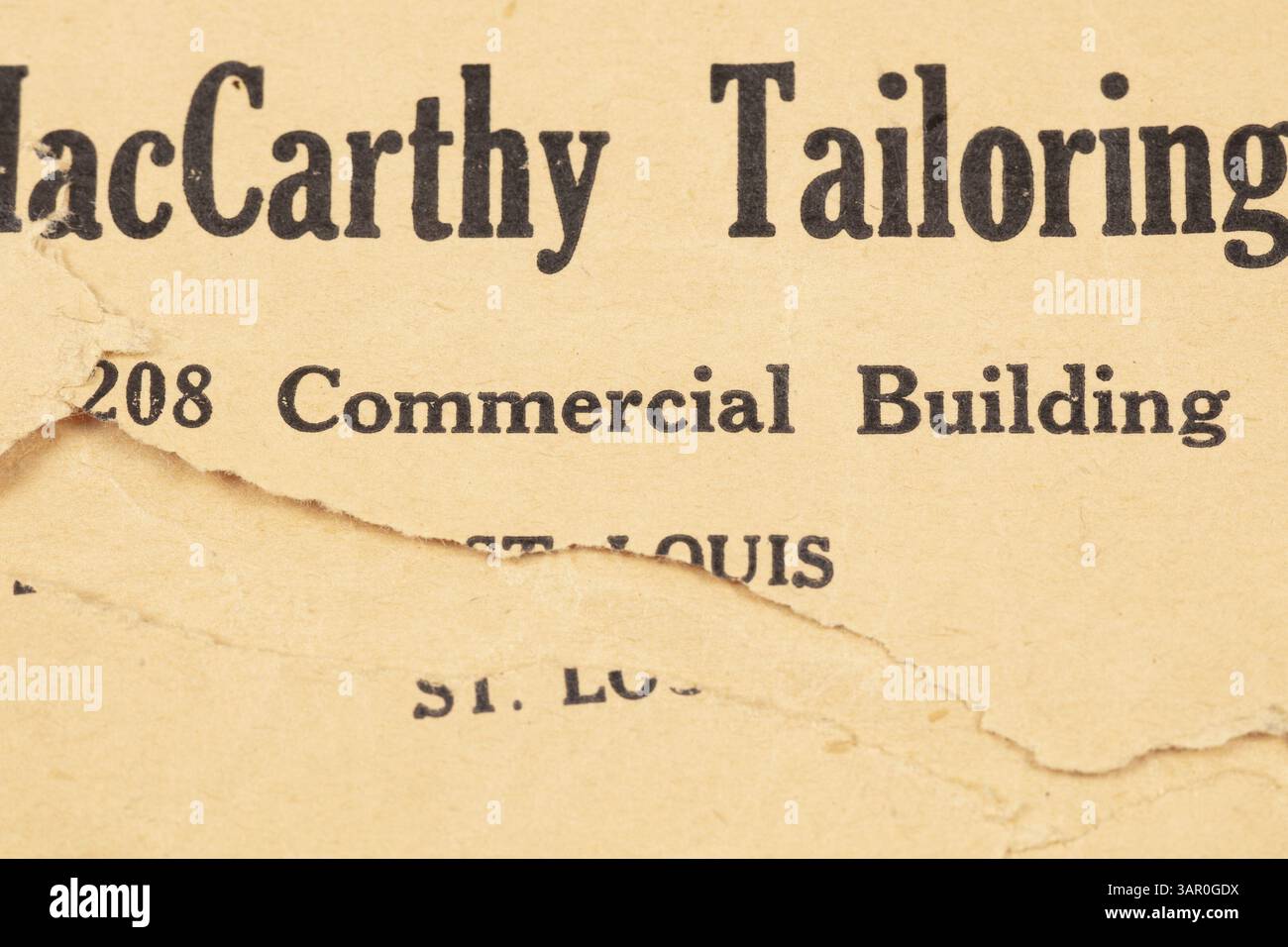 Charles lindbergh personal item hi-res stock photography and images - Alamy