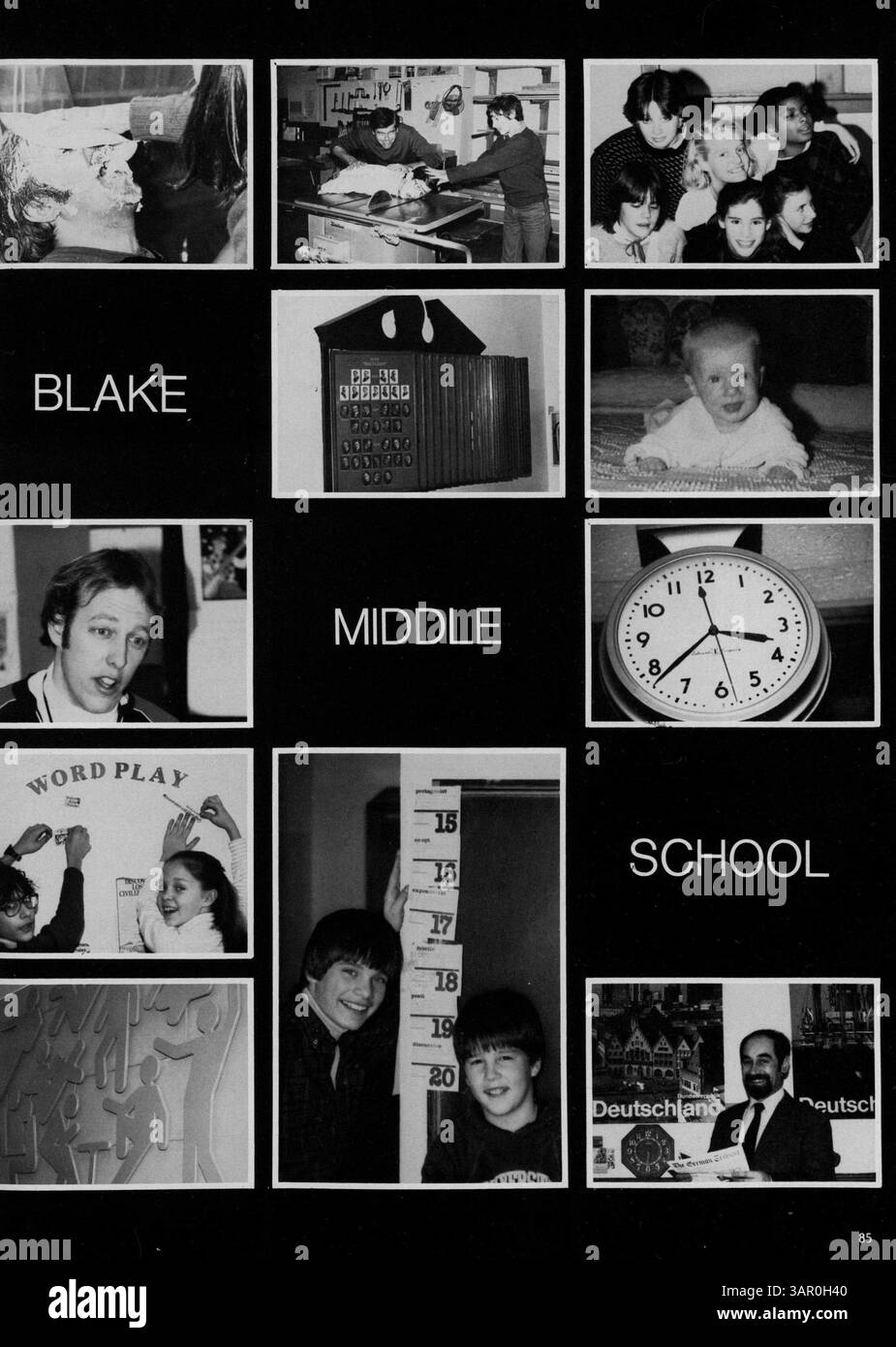 The 1983 Blake Middle School Yearbook provides a comprehensive look at ...