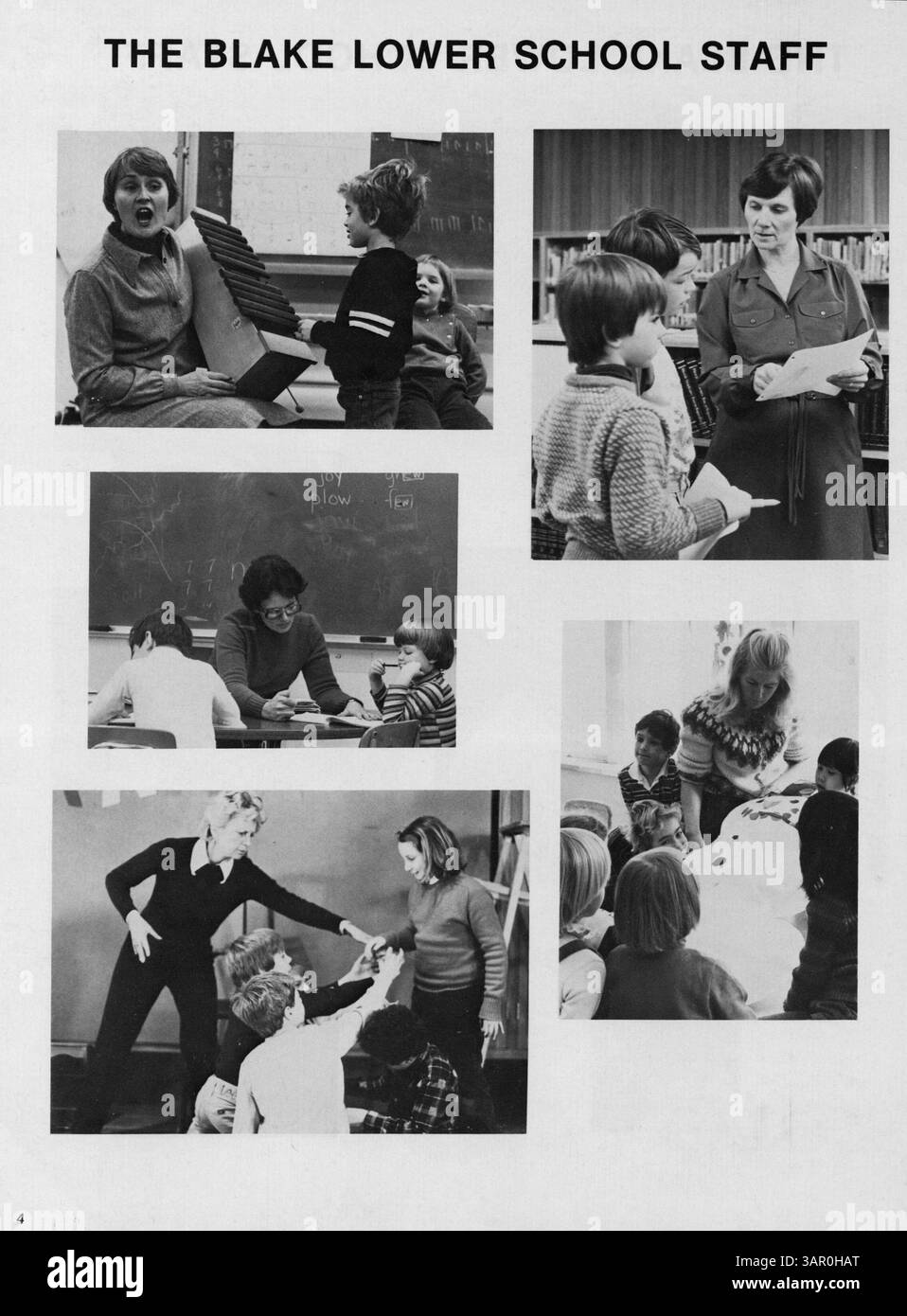This elementary school yearbook documents the students, teachers, clubs ...
