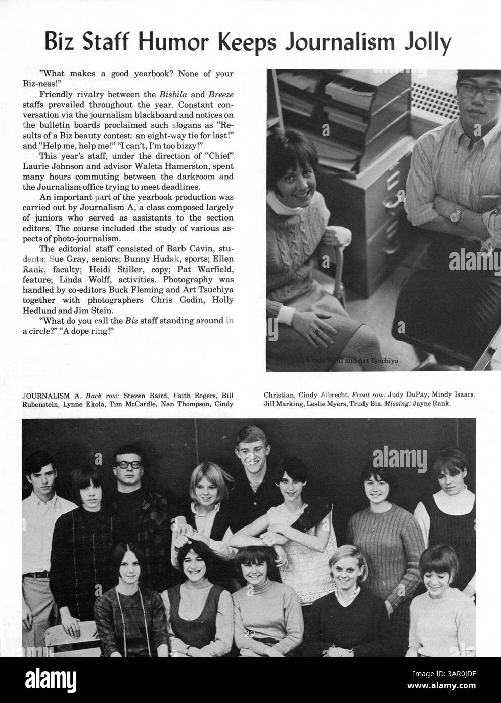 The 1967 University High Yearbook, Bisbila, captures the essence of ...