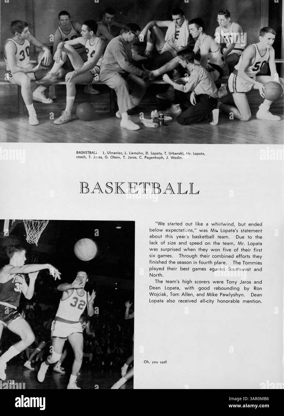 The Edison Yearbook from 1960-1961 documents key student activities ...