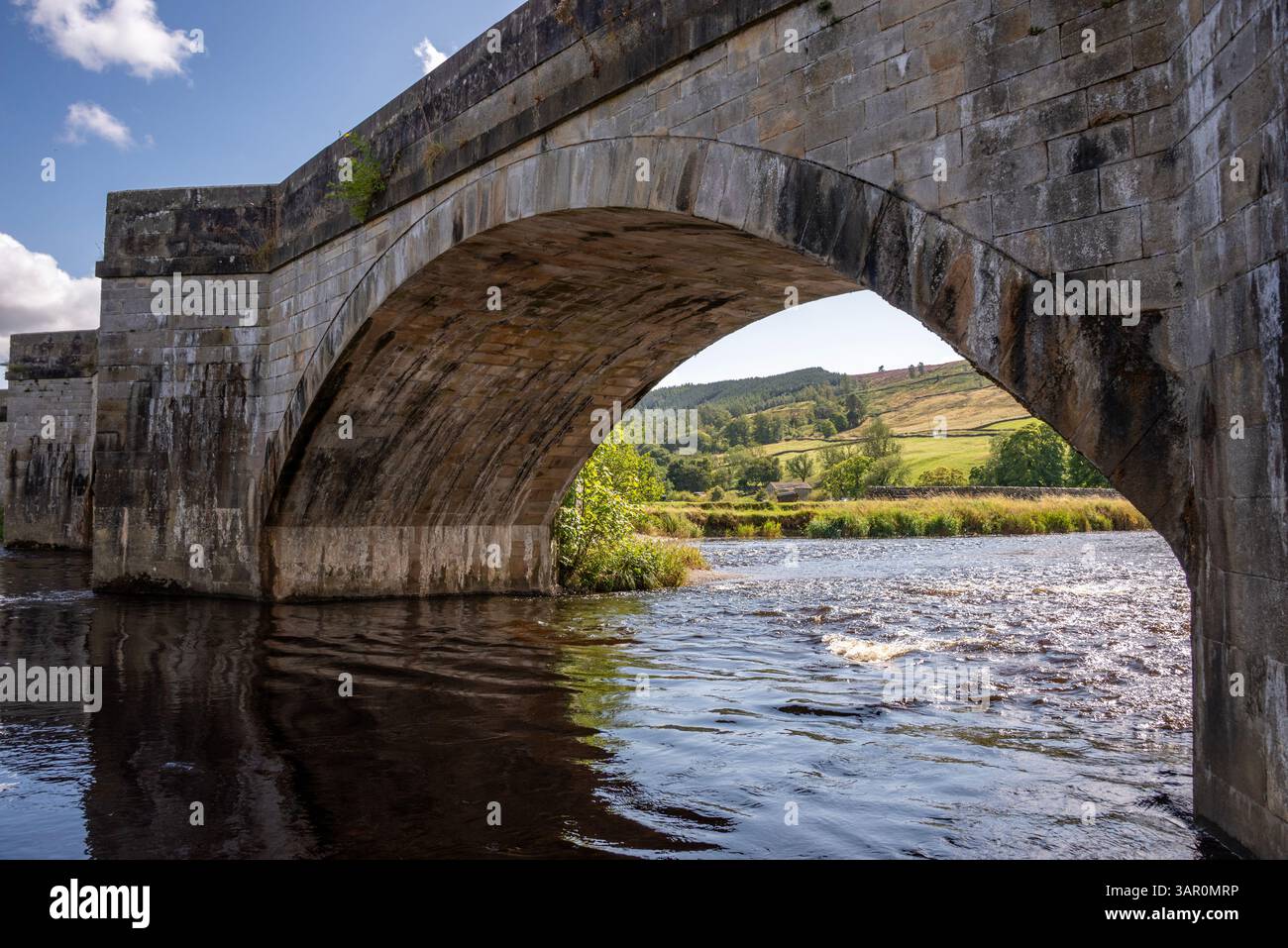Burnsall Bridge, North Yorkshire, UK Stock Photo - Alamy