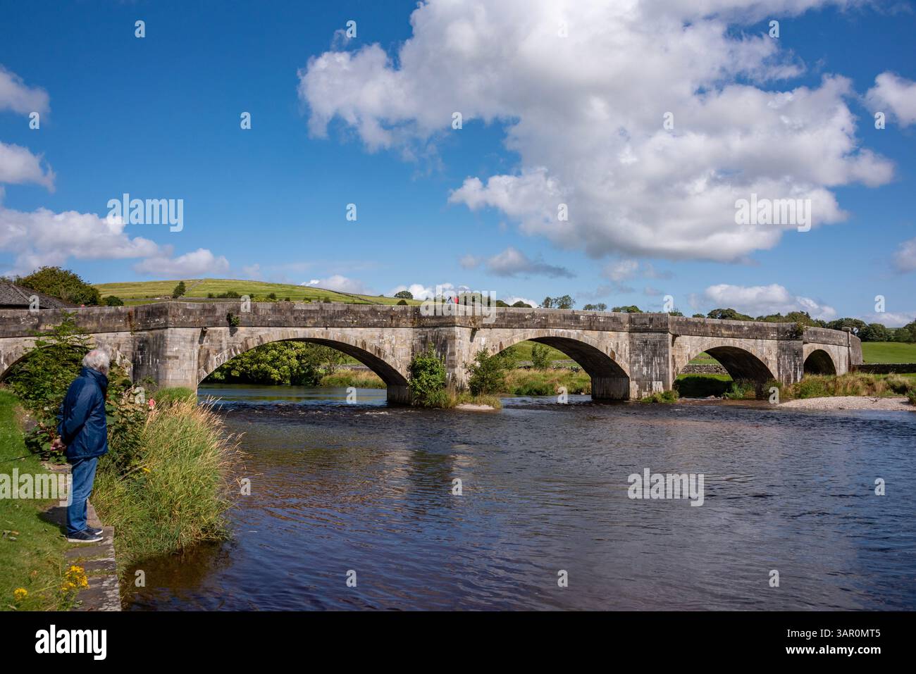 Burnsall Bridge, North Yorkshire, UK Stock Photo - Alamy