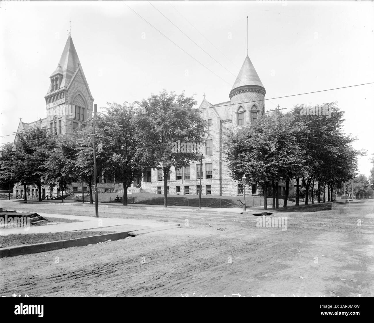 Old Central High School became a Vocational School after the new ...